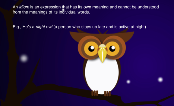 Idioms/Slang – Eloray